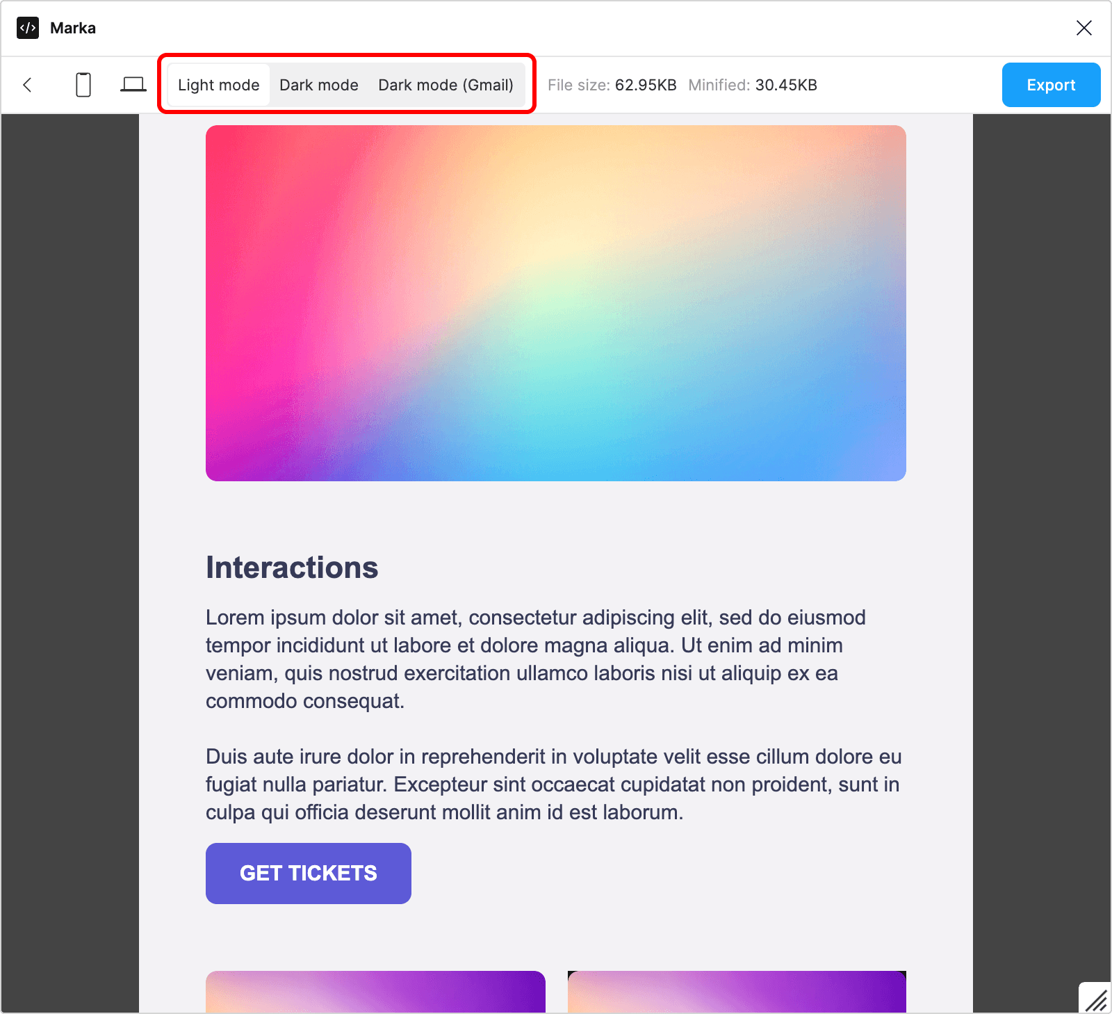 Dark Mode – Documentation Dark Mode – Documentation